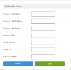 eDATA: Confirm your Permittee Contact