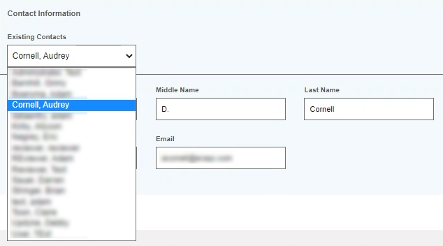 eDATA: Confirm your Permittee Contact